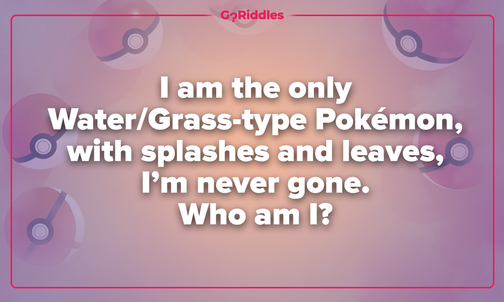 Catch the Fun with Engaging Pokémon Riddles - GoRiddles